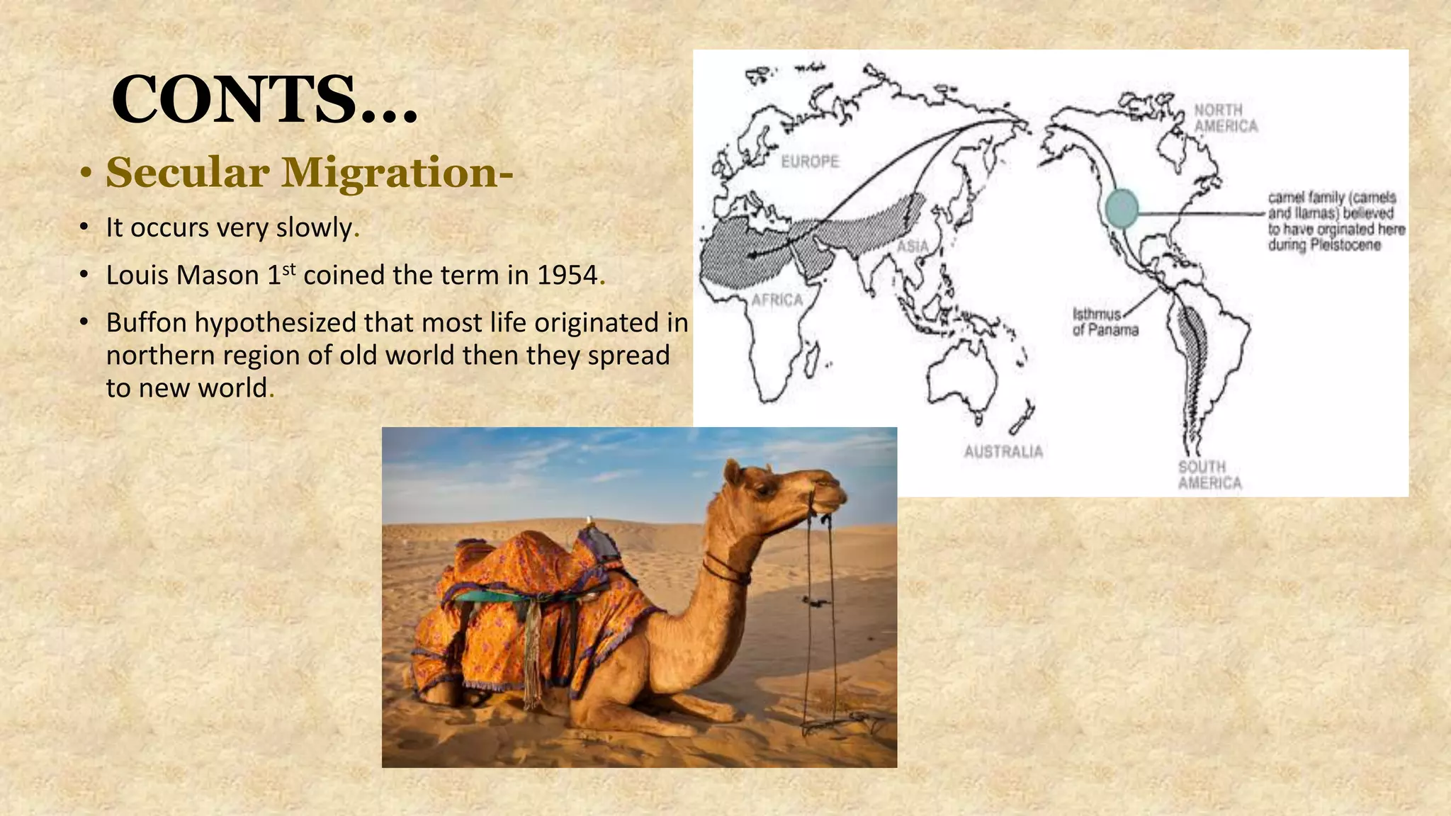 Migration, dispersal | PPTX