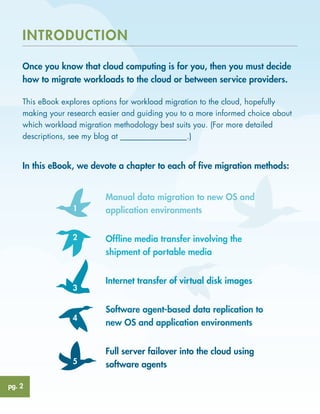 Five Workload-to-Cloud Migration Methods | PDF