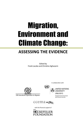 Migration environment and climate change | PDF