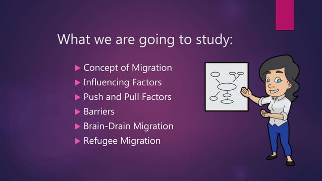 Migration: factors barriers its impact | PPT | Economy | Business and ...