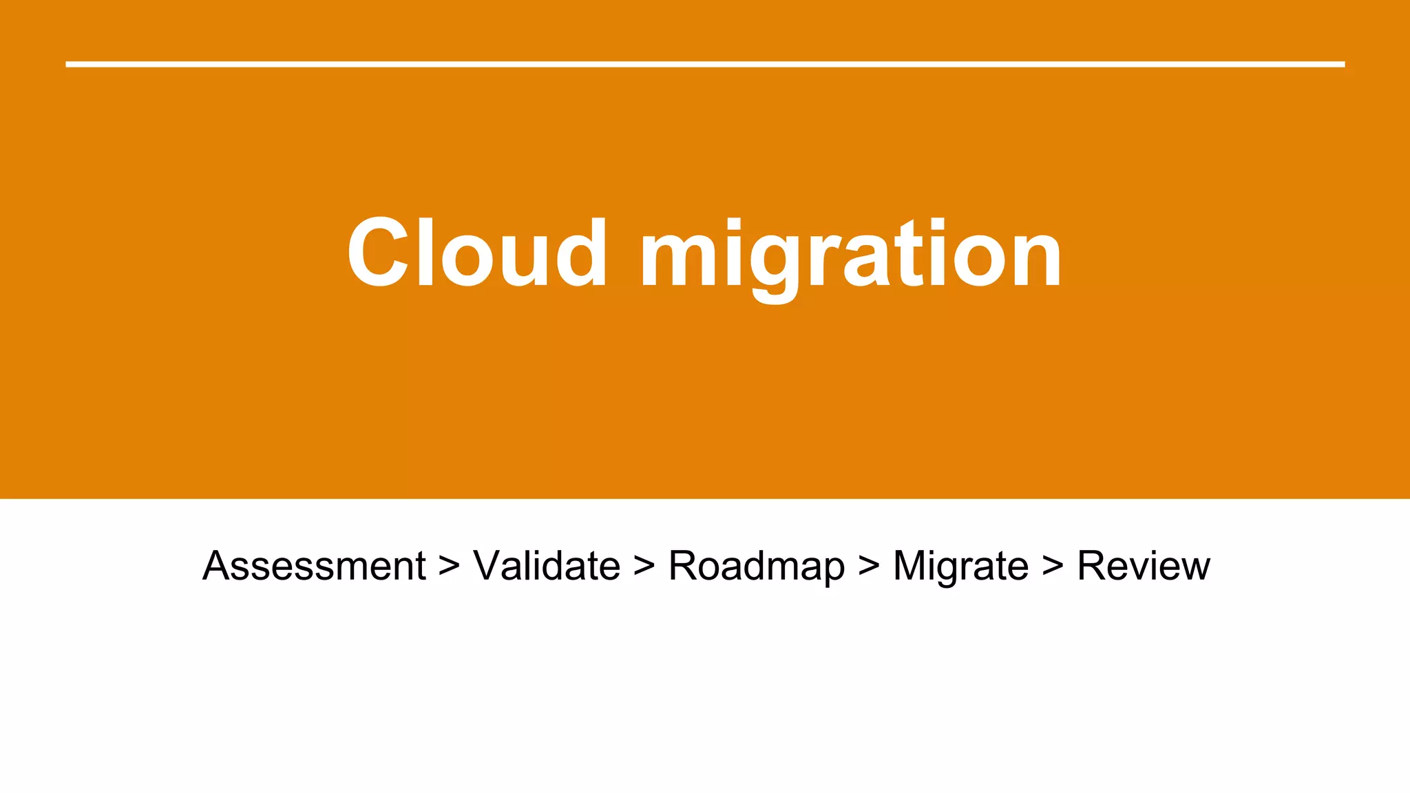 The Cevo Method - Migration Framework | PPTX | Cloud Computing | Internet