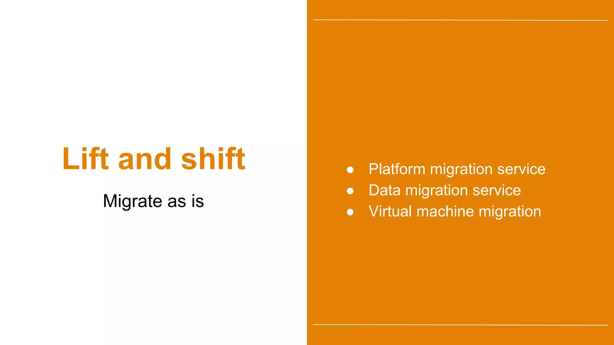The Cevo Method - Migration Framework | PPT