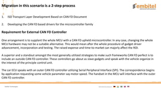 Migration from CAN 2.0 to CAN FD | PPTX