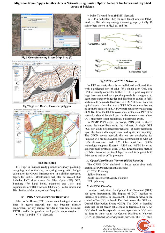 FTTH Planning using GIS | PDF