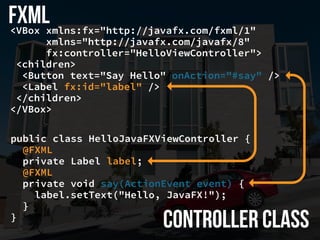 Migration from Swing to JavaFX | PDF