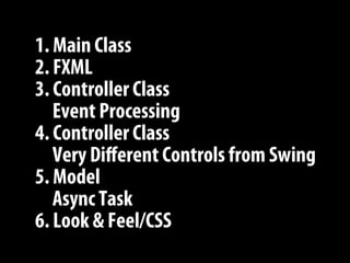 Migration from Swing to JavaFX | PDF
