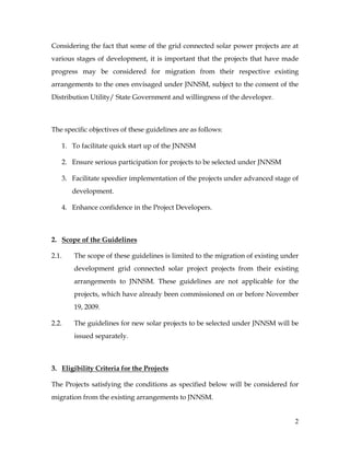 Migration guidelines jnnsm | PDF