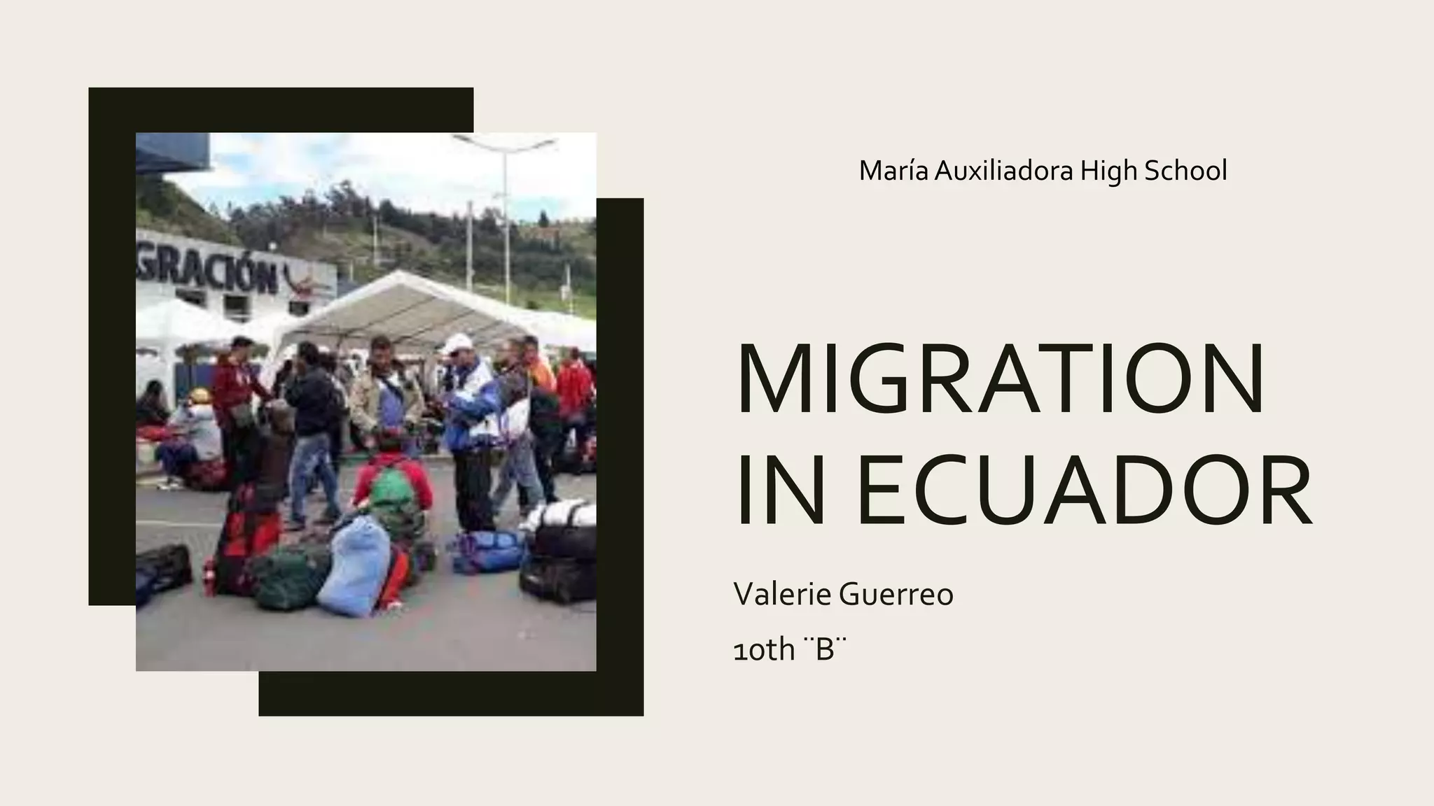 Migration in Ecuador | PPT