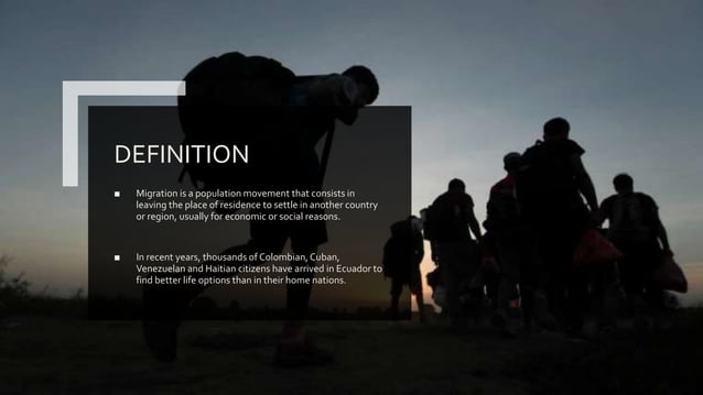 Migration in Ecuador | PPTX