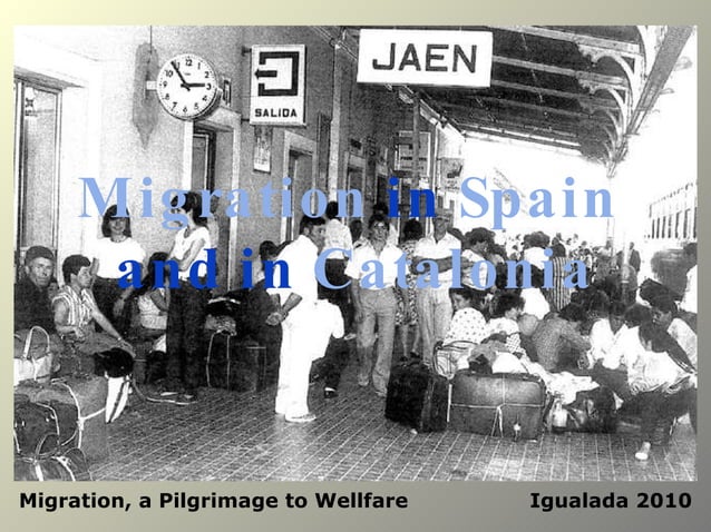 Migration in spain and catalonia | PPT