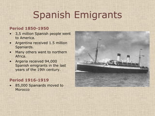 Migration in spain and catalonia | PPS