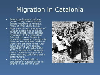 Migration in spain and catalonia | PPS