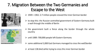 Migration in the past in Germany pdf | PPT