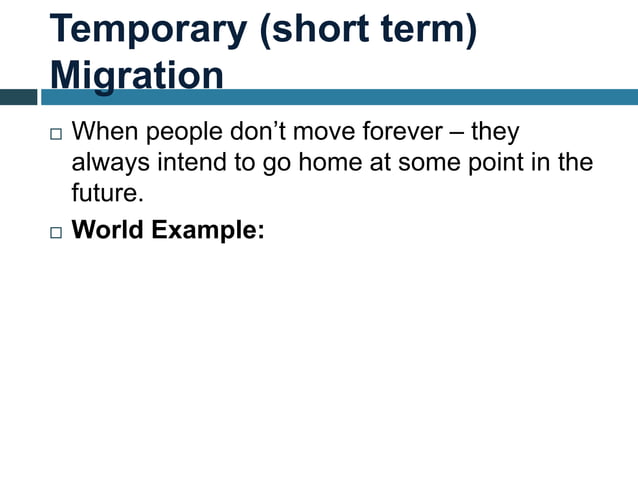 Migration Intro | PPT