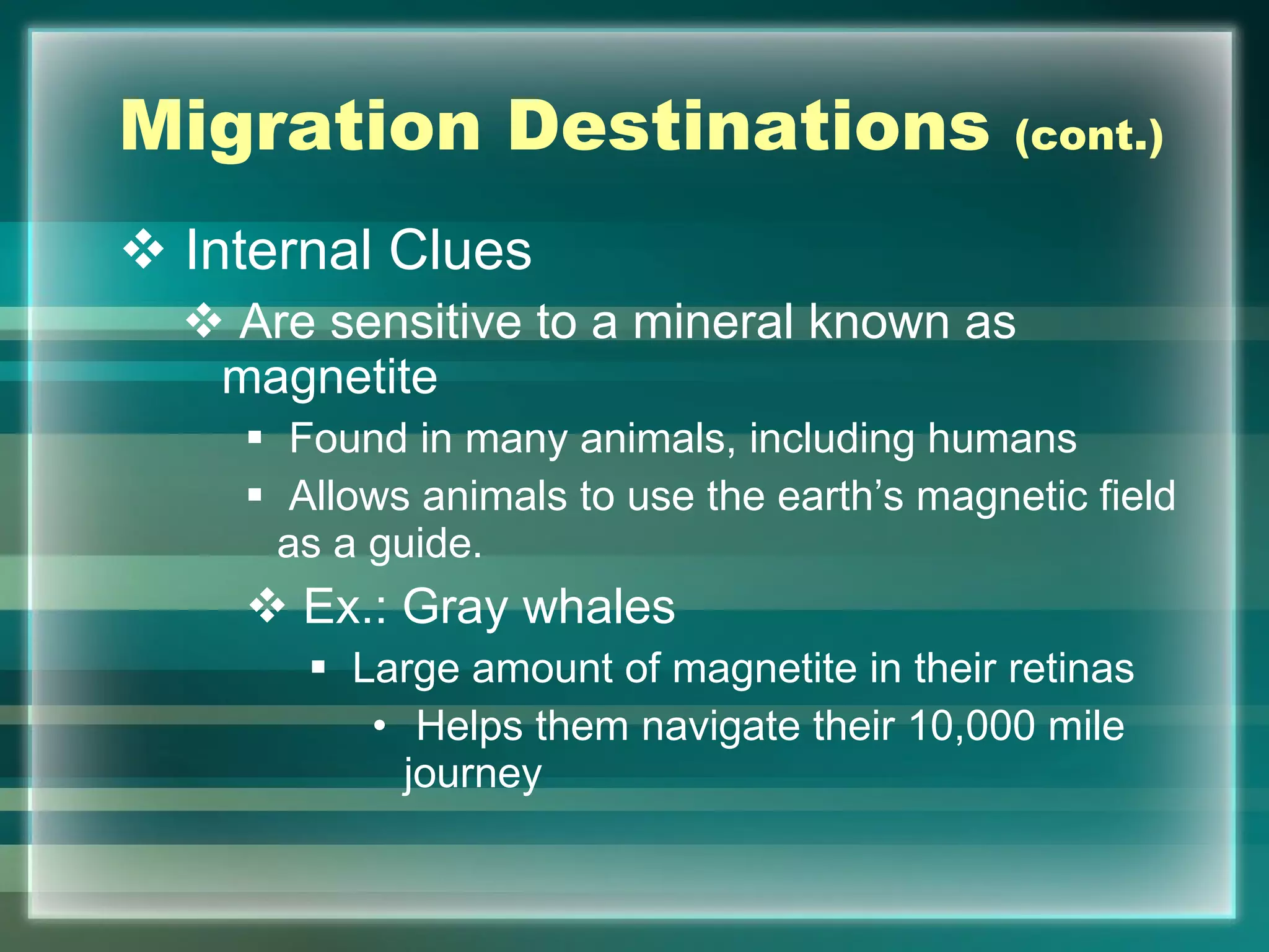 Migration introduction | PPT