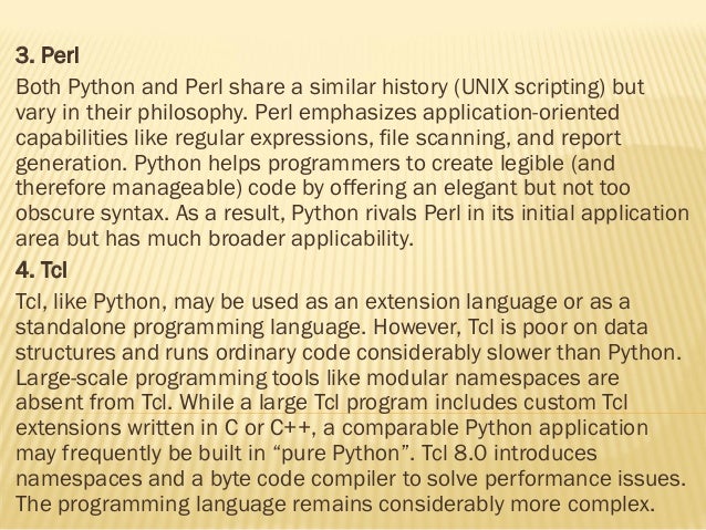 Migration of Applications to Python is the most prudent Decision | PDF | Programming Languages ...