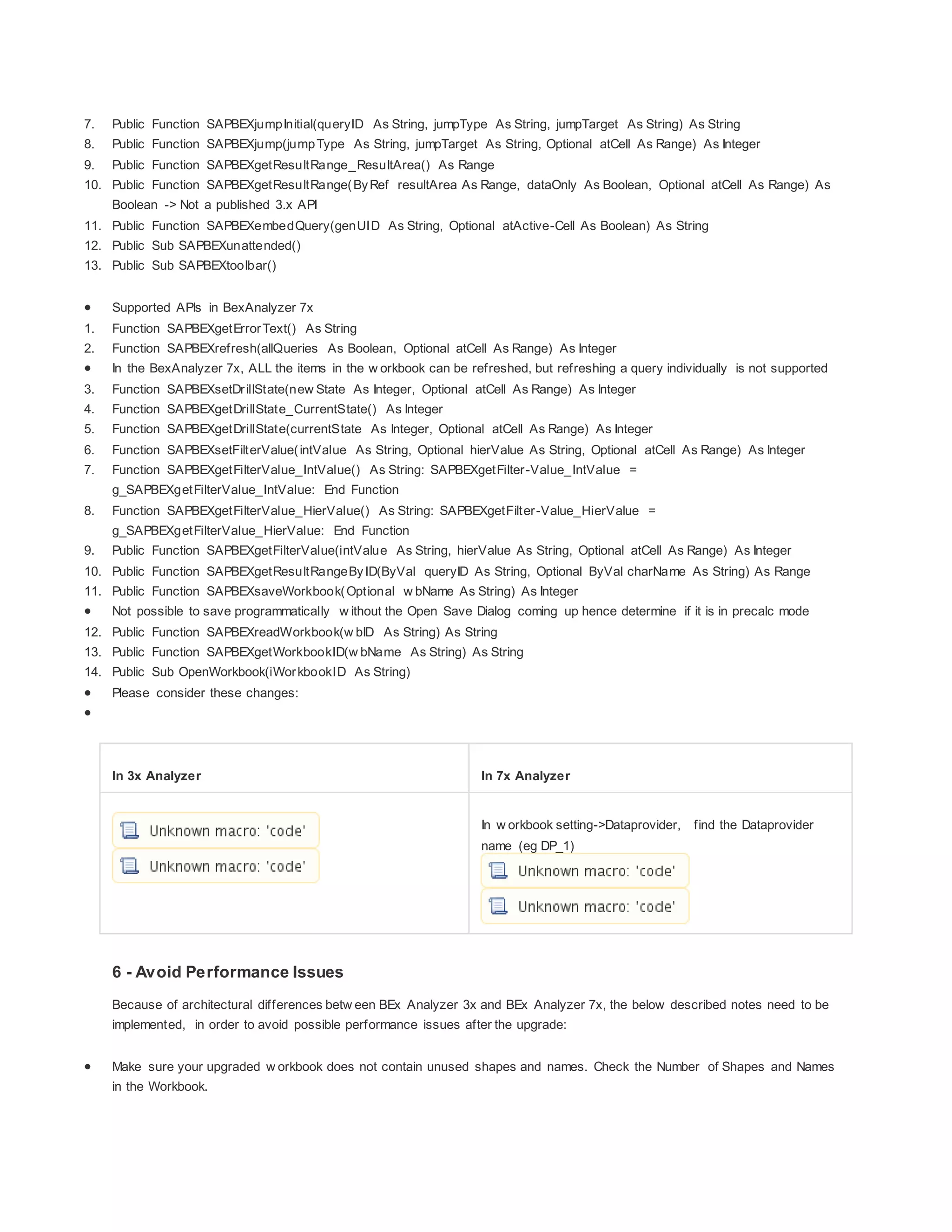 Migration of SAP BW BEx Analyzer 3.x to BEx Analyzer 7.x | PDF