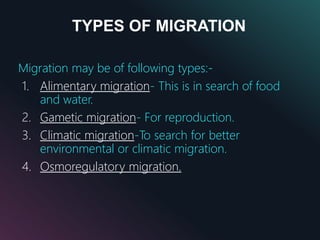 Migration of fishes ppt | PPTX