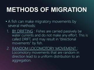 Migration of fishes ppt | PPTX
