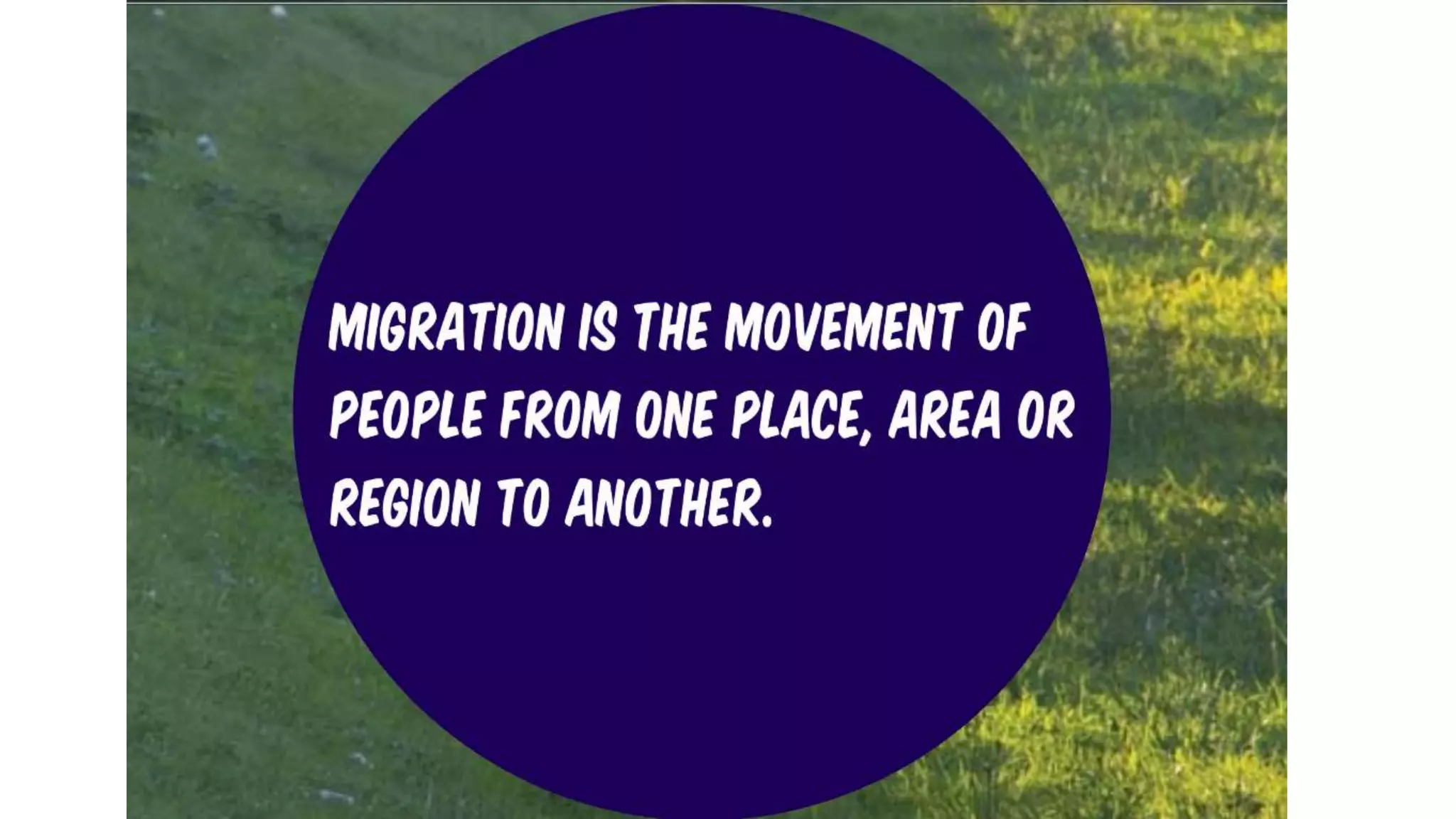 Population Movement - Migration: Definition, Types, Push and Pull ...