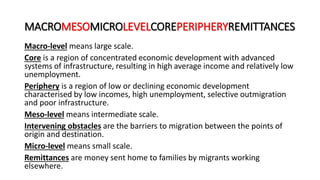 AS GEOGRAPHY REVISION - MIGRATION - 5.2 INTERNAL MIGRATION | PPTX
