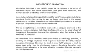 Migration To Innovation | PPT