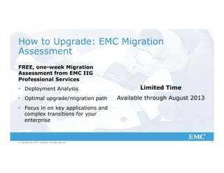 Migration & upgrades best practice upgrade pathways to emc documentum 7 ...