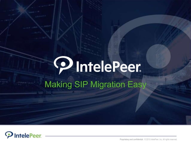 Making SIP Migration Easy | PPTX | Information and Network Security ...