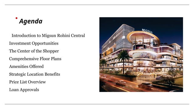 Migsun Rohini Central - High street commercial mall in Sector - 22 ...