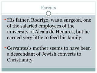 Miguel de cervantes | PPT