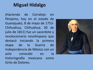 Miguel hidalgo y costilla | PPTX