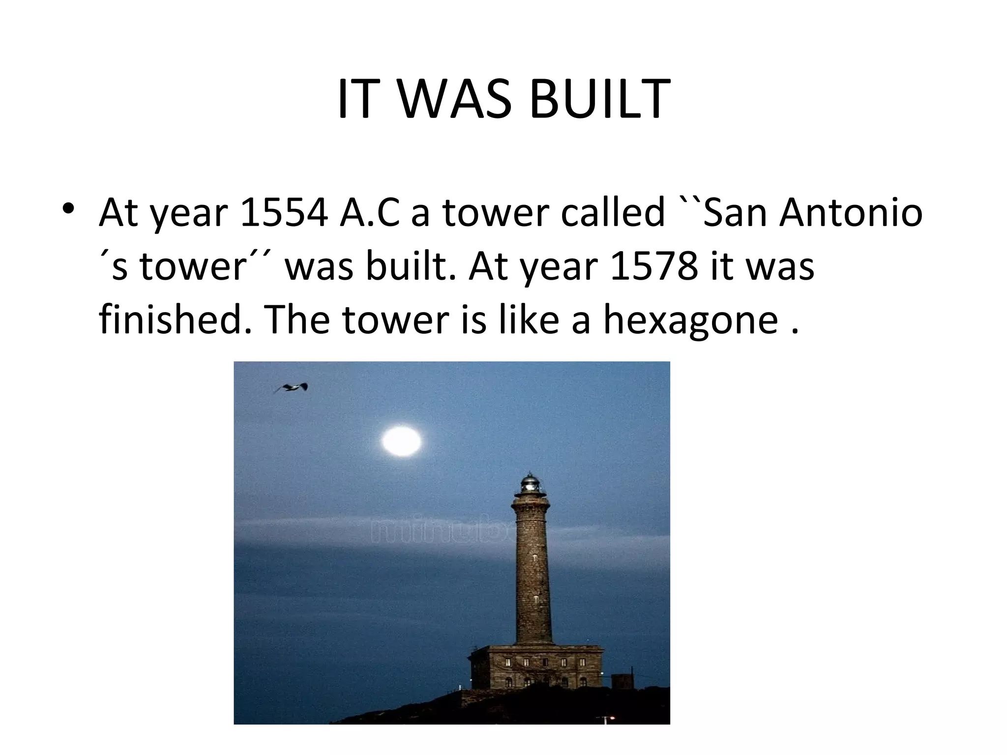 Miguel lighthouse | PPT