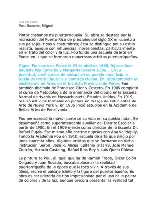 Miguel pou biografia | DOCX