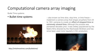 Low-cost infrared camera arrays for enhanced capabilities | PPTX
