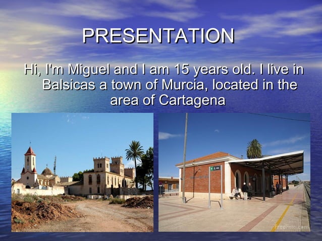 Miguel's presentation | PPT