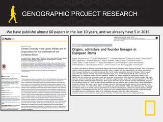 The Genographic Project 2015 | PPT