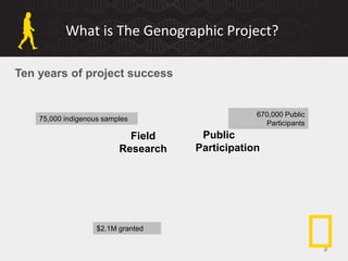 The Genographic Project 2015 | PPT