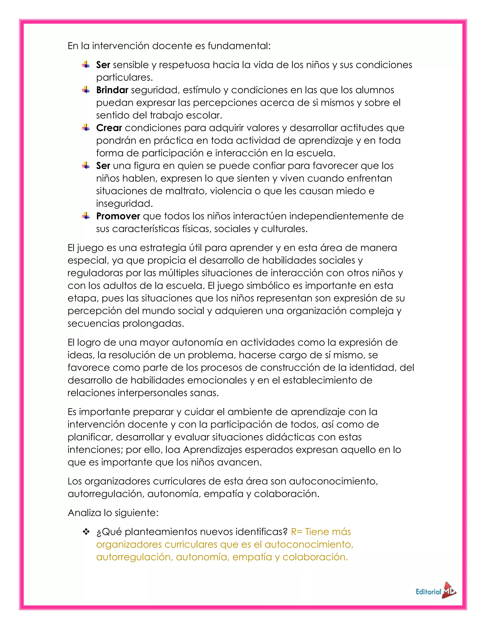 Mi guia para resolver el curso de aprendizajes clave editorial md | PDF