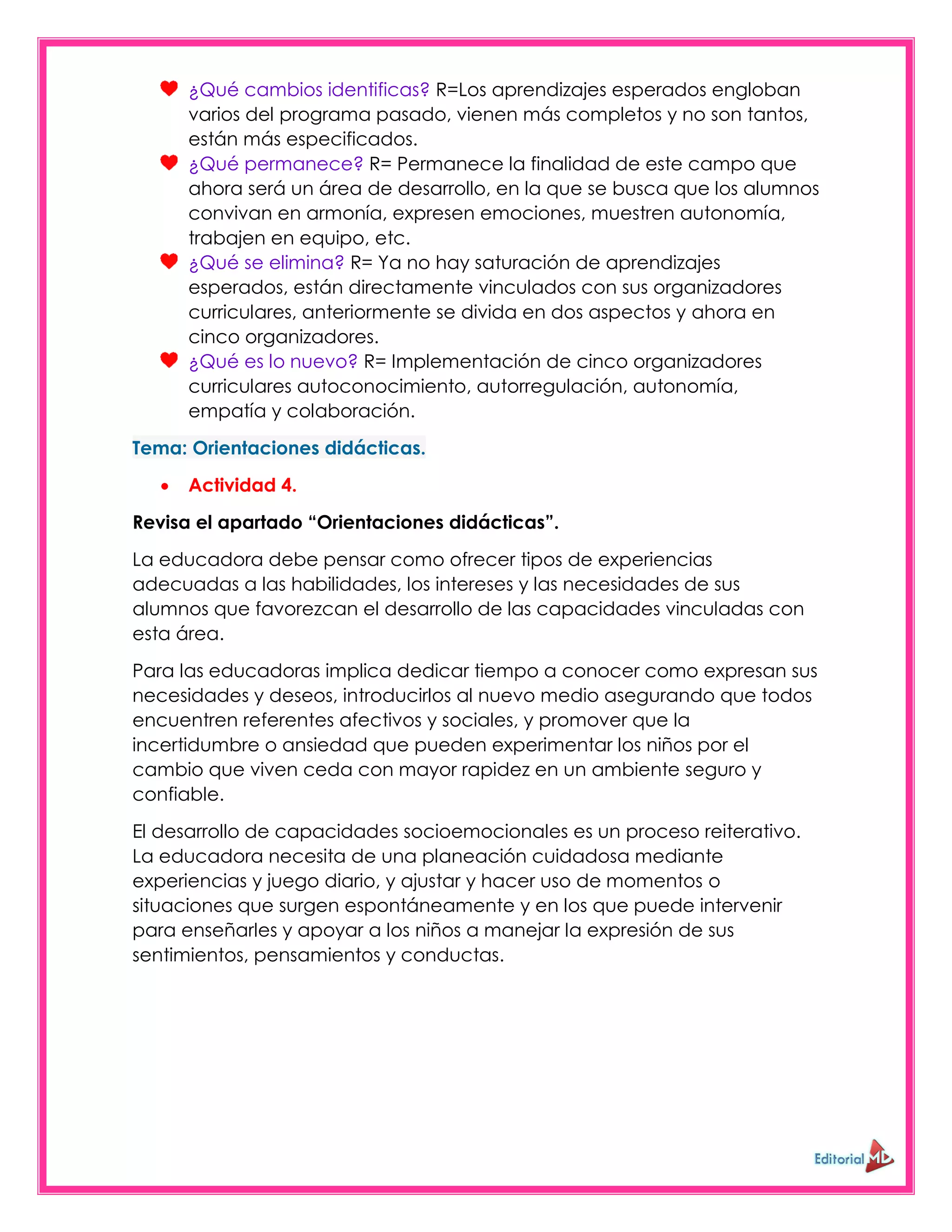 Mi guia para resolver el curso de aprendizajes clave editorial md | PDF