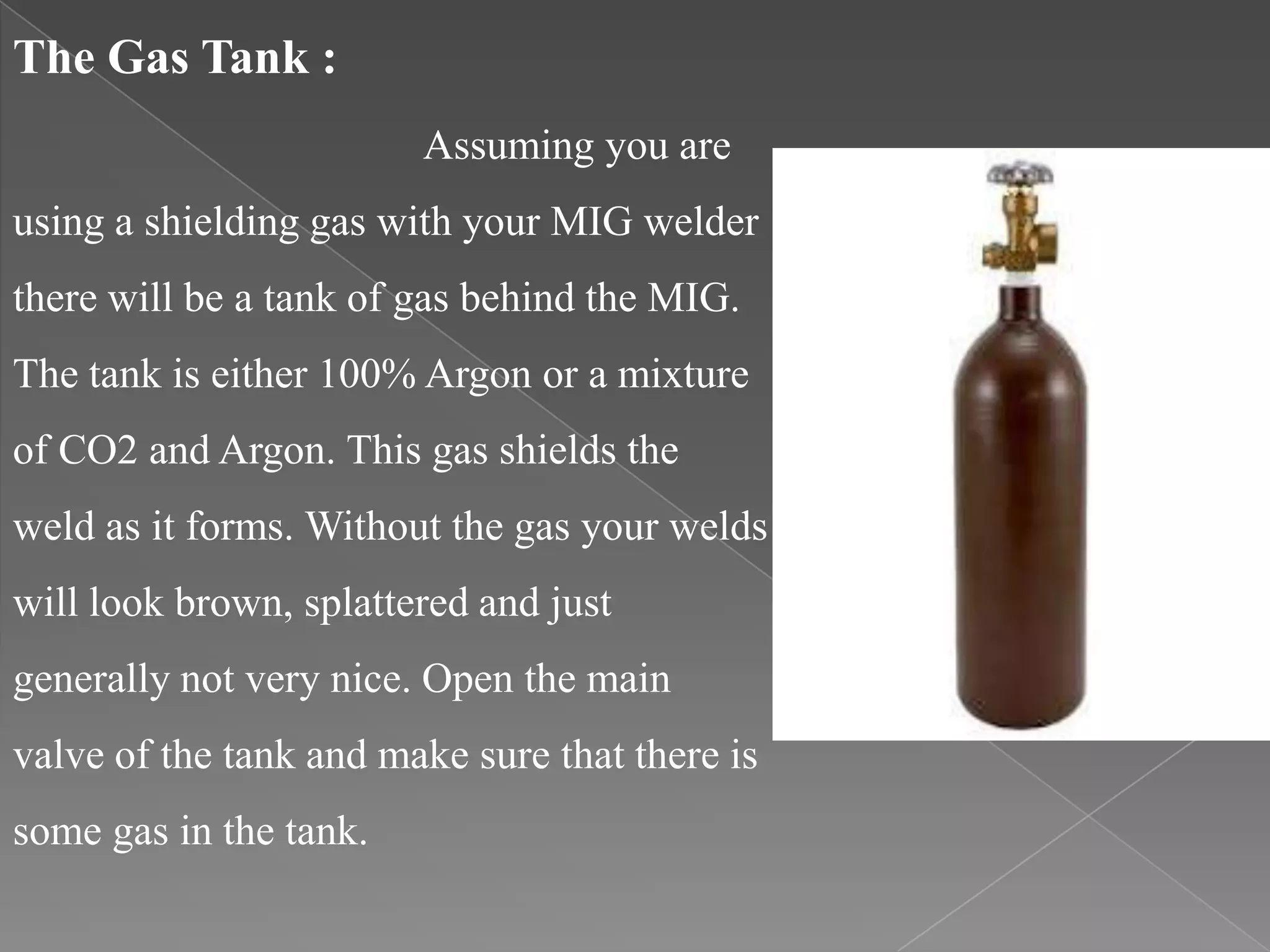 Mig welding. Manufacturing Process | PPTX