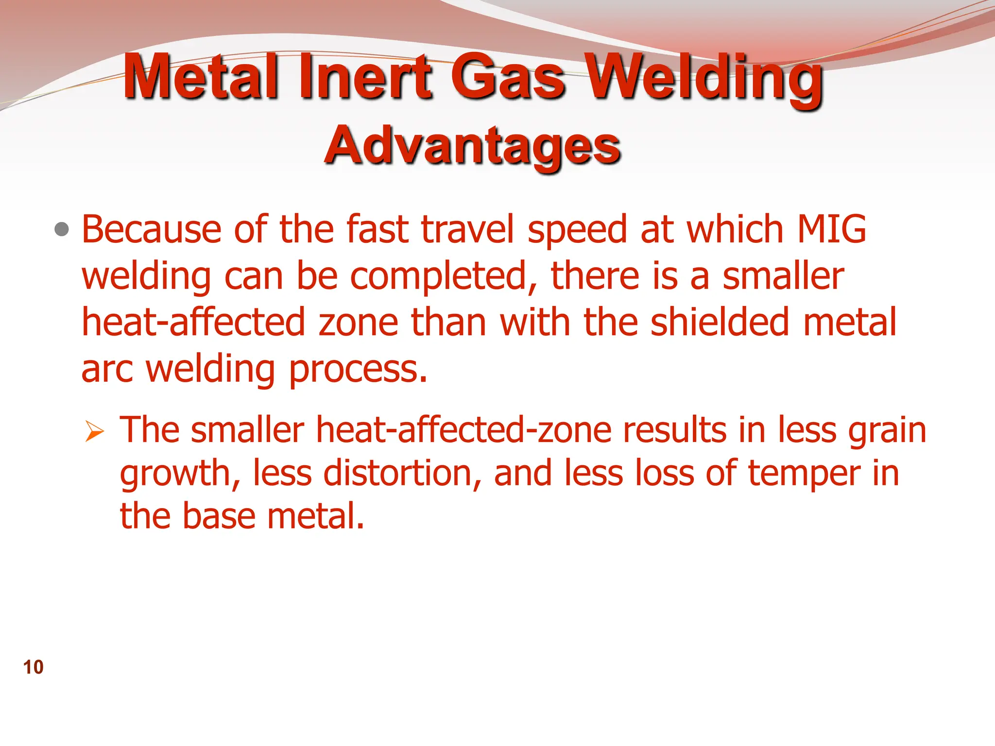 Overview on the MIG Welding processor and features .ppt