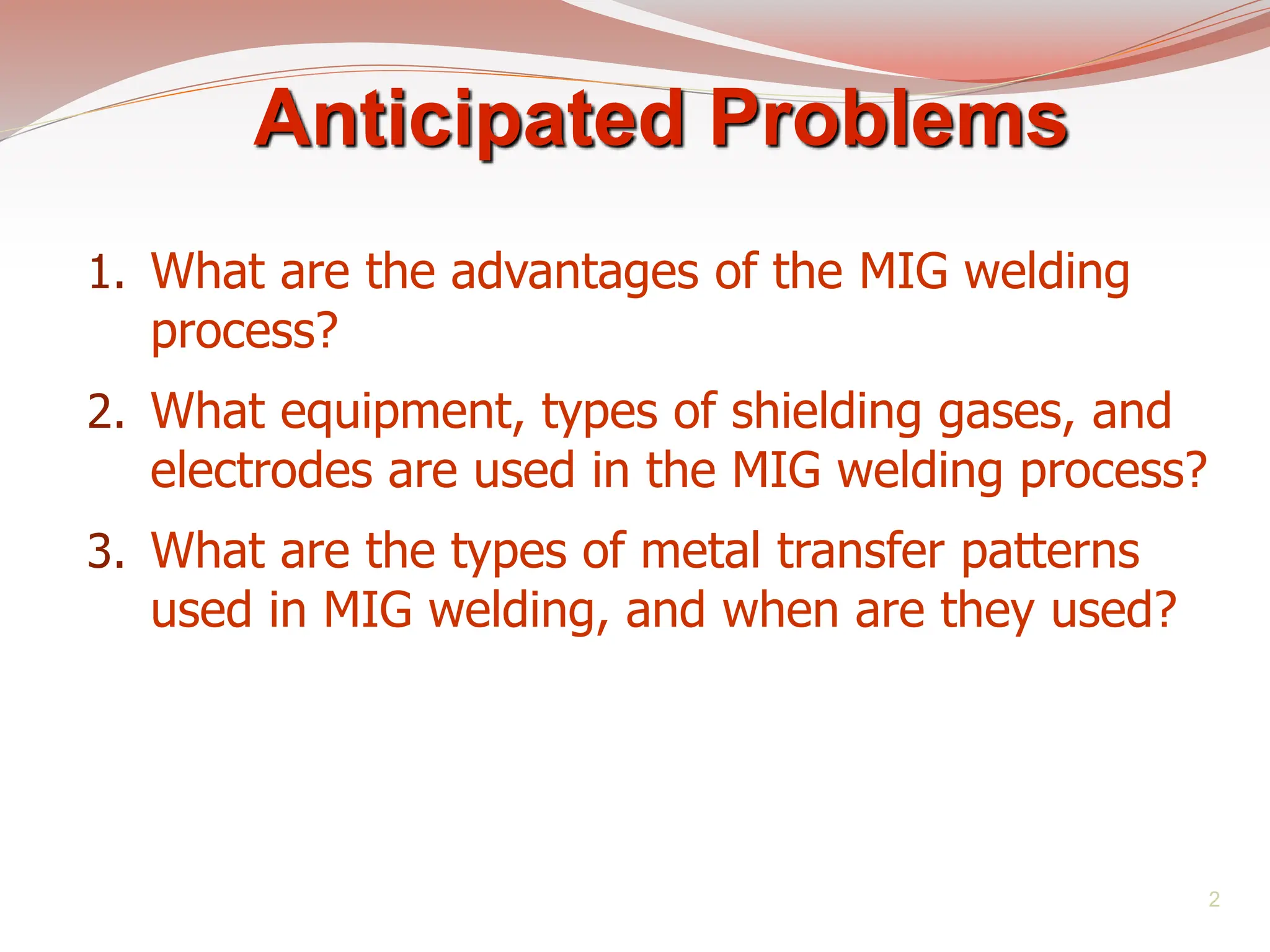 Overview on the MIG Welding processor and features .ppt