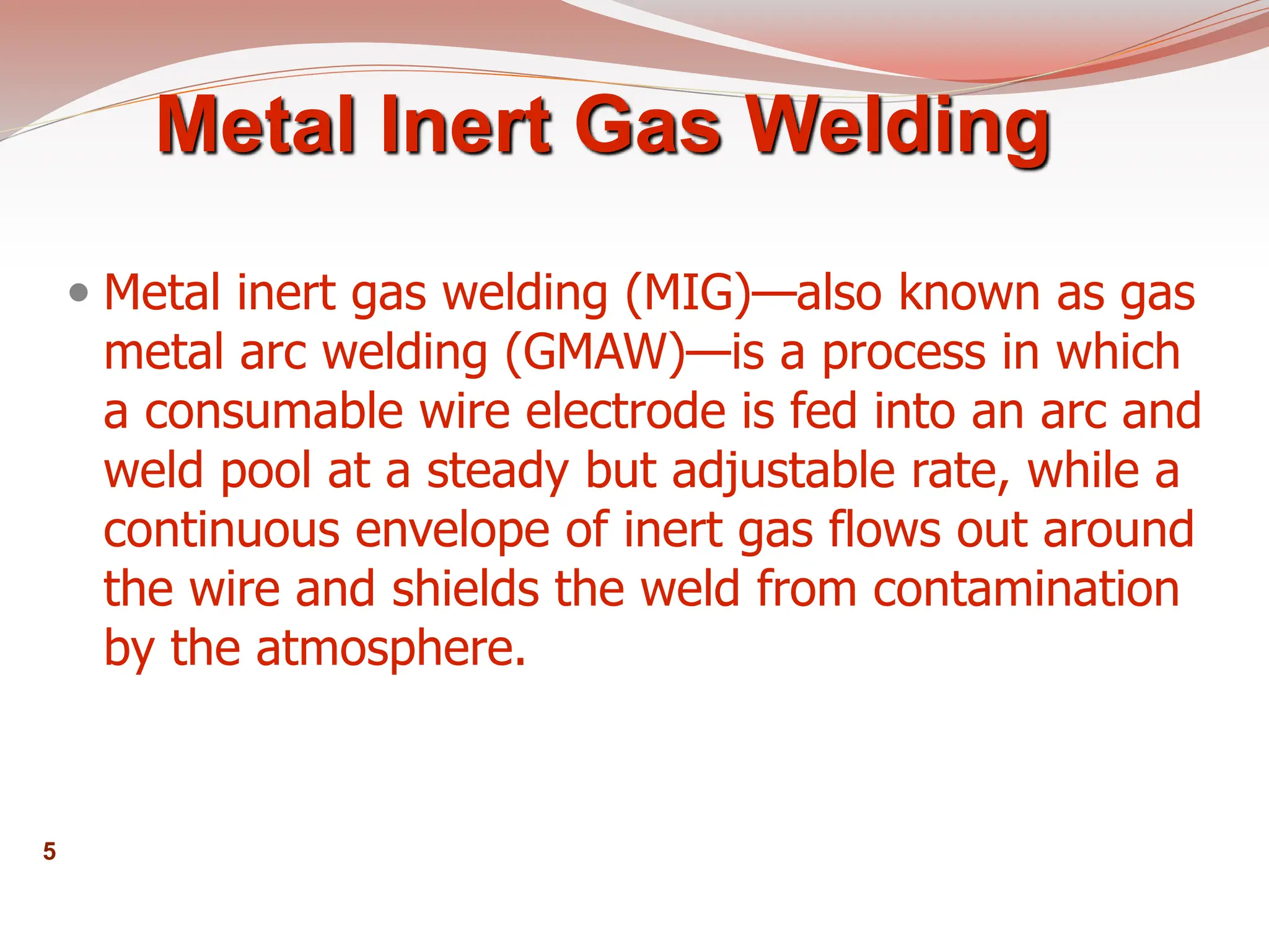 Overview on the MIG Welding processor and features .ppt
