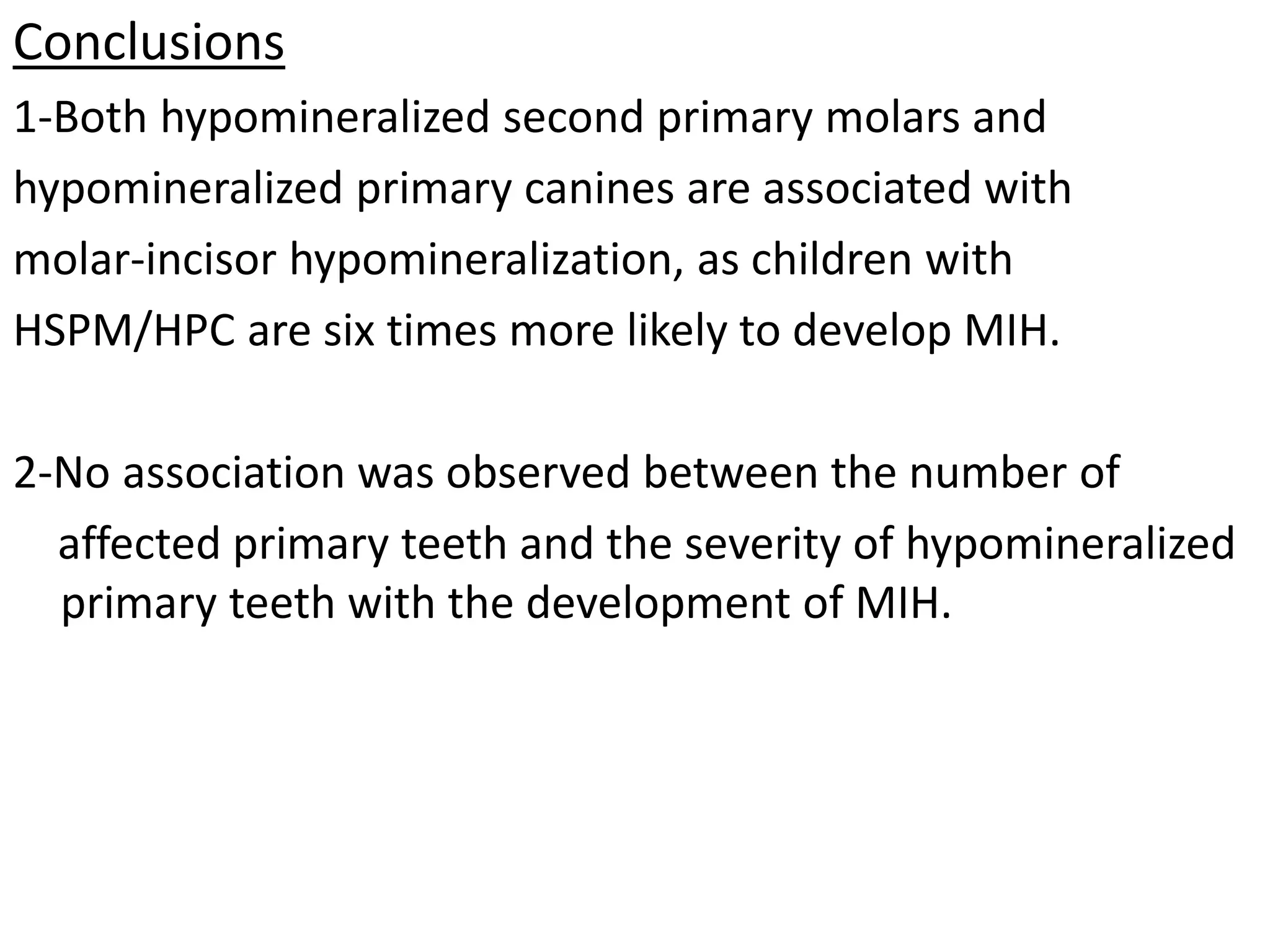 molar incisor hypomineralisation | PPTX