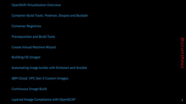 OpenShift Virtualization - VM and OS Image Lifecycle | PDF | Cloud Computing | Internet