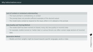 10 Limitations of Large Language Models and Mitigation Options | PDF