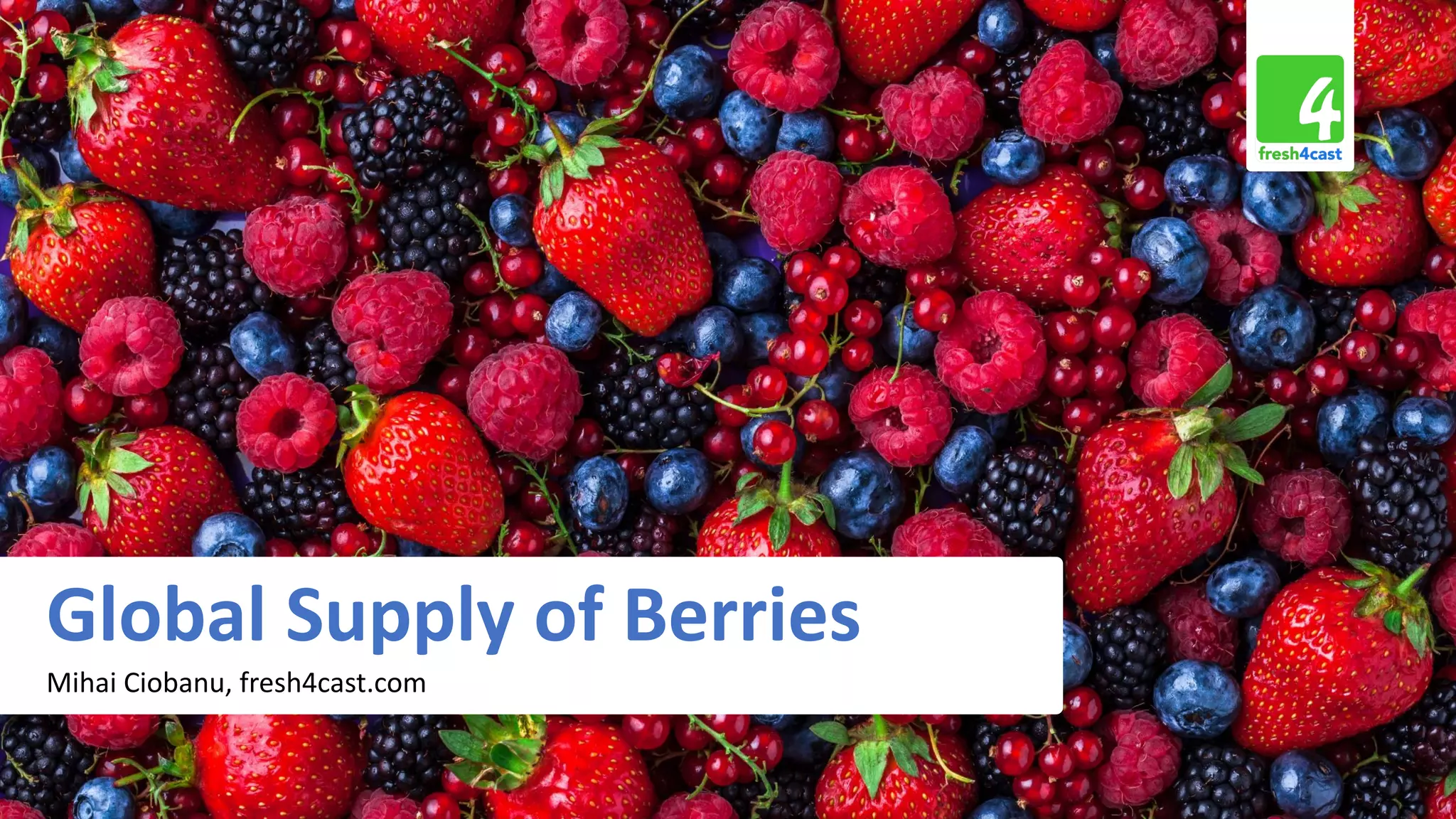 Global supply of berries | PDF