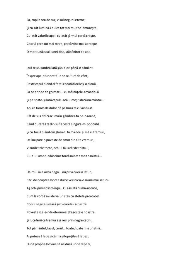 Mihai eminescu | PDF