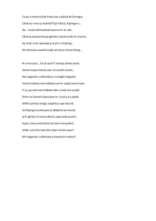 Mihai eminescu | DOCX