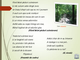 prezentare power point ziua Mihai Eminescu - | PPSX